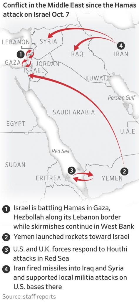 A Guide to the Middle East’s Growing Conflicts, in Six Maps - tovima.com