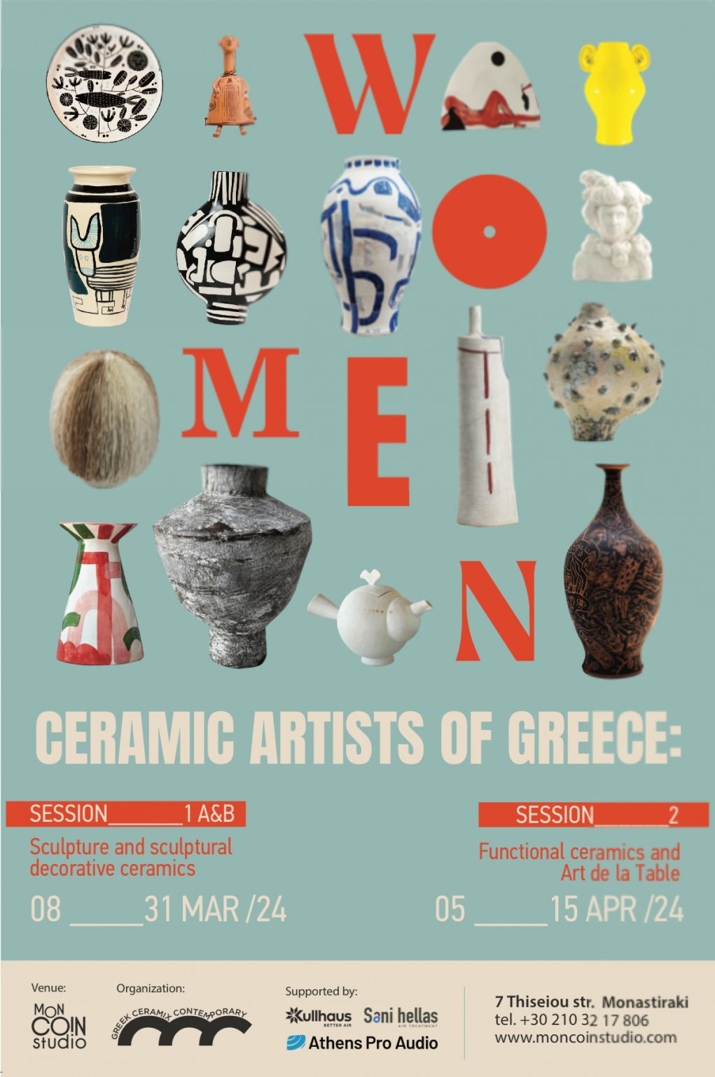 'Women Ceramic Artists of Greece' Exhibition at Mon Coin Studio ...