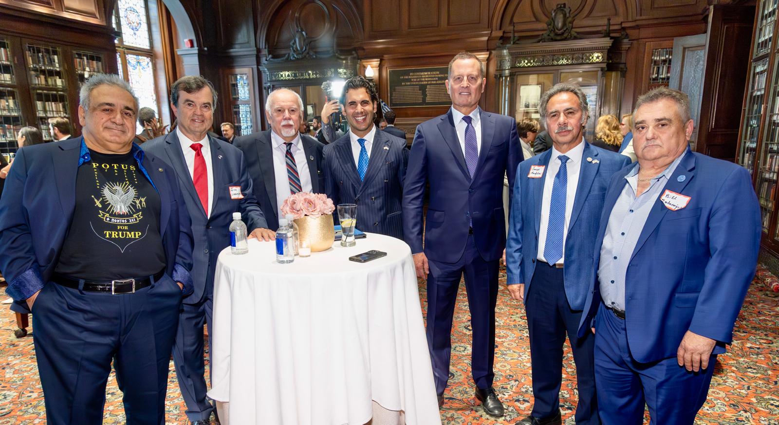 Trump “Envoy” Grenell Touts Trump's Pledge to Greek Americans