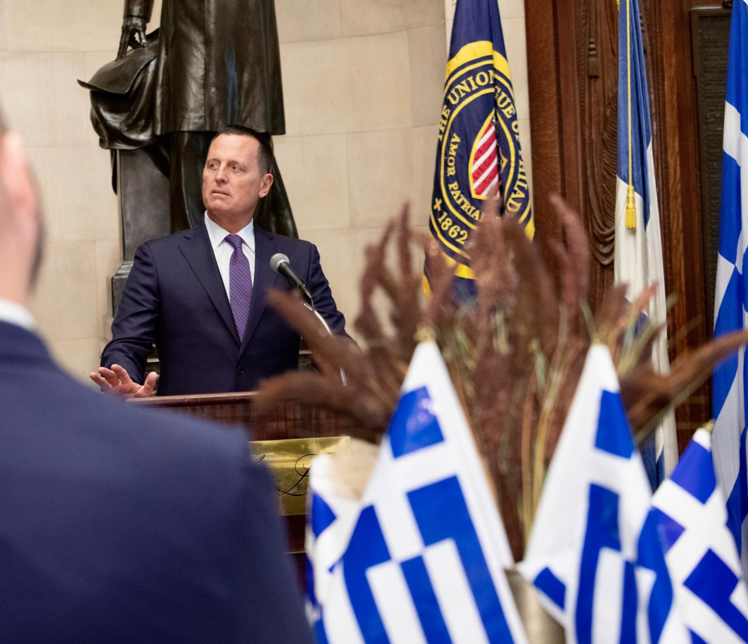 Trump “Envoy” Grenell Touts Trump's Pledge to Greek Americans