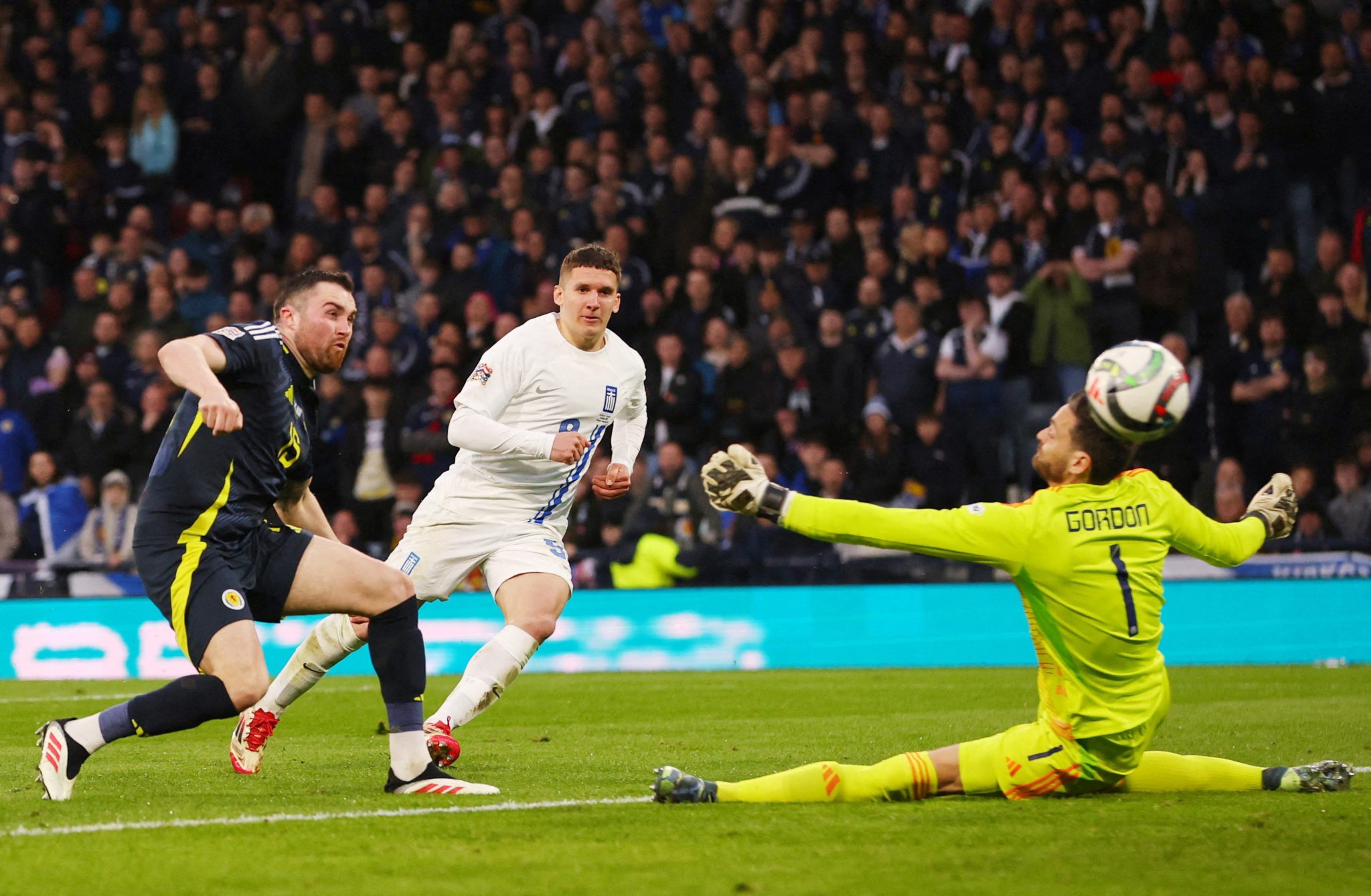 Greece Stun Scotland with 3-0 Victory to Secure Nations League ...