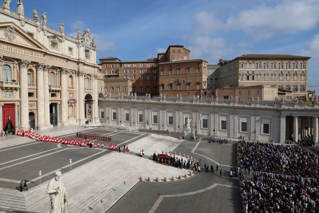 Pope Francis' Final Journey Begins at St. Peter’s Basilica (PHOTOS)