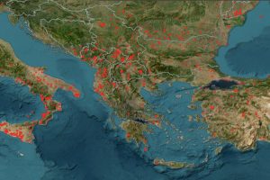 Mediterranean Ablaze: NASA Maps Reveal Widespread Wildfires - tovima.com