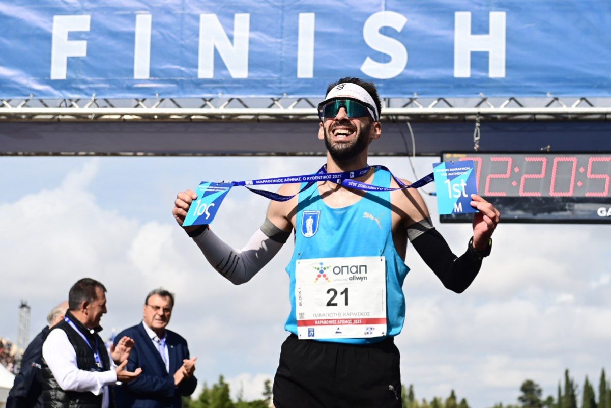 Karaiskos Triumphs at the 42nd Athens Authentic Marathon - tovima.com