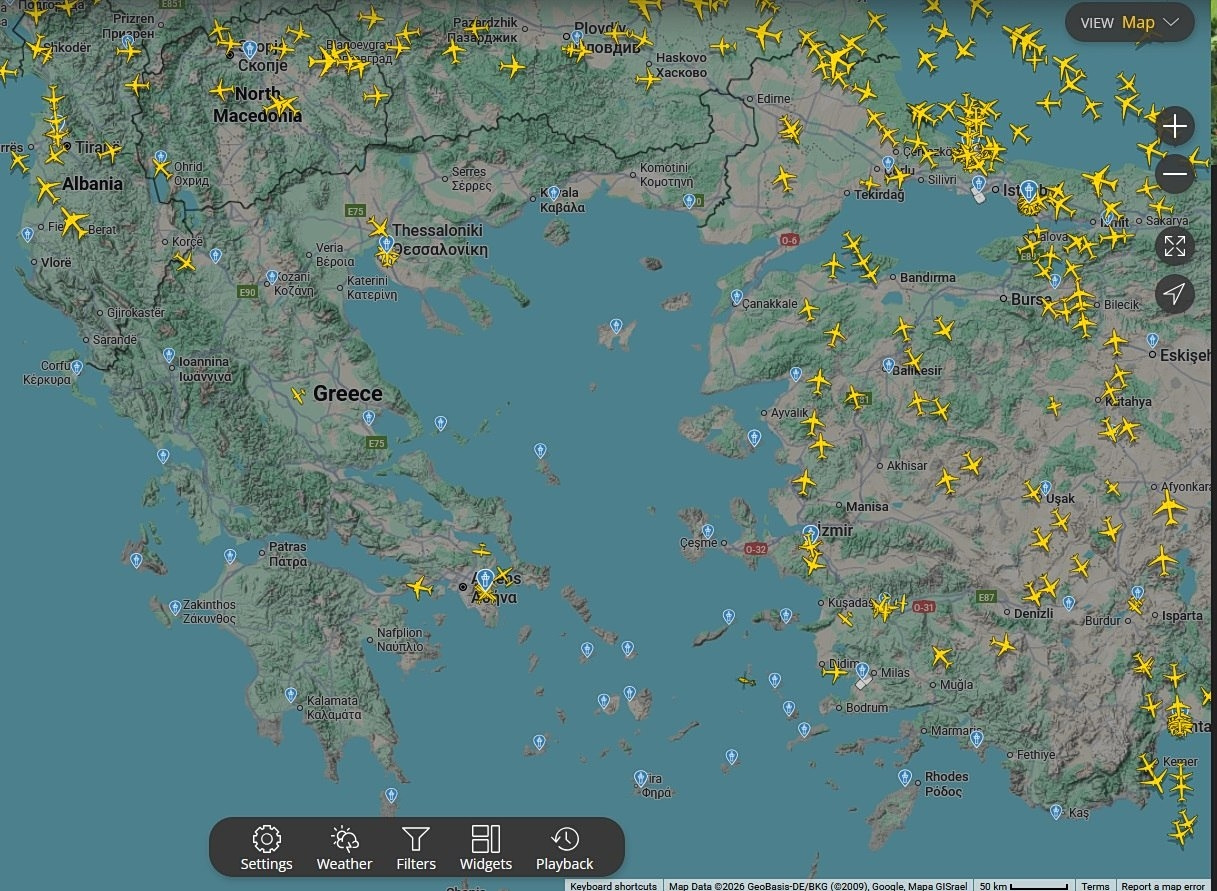 Experts' Report: Half-day Athens FIR Crash Due to 'Digital Noise ...