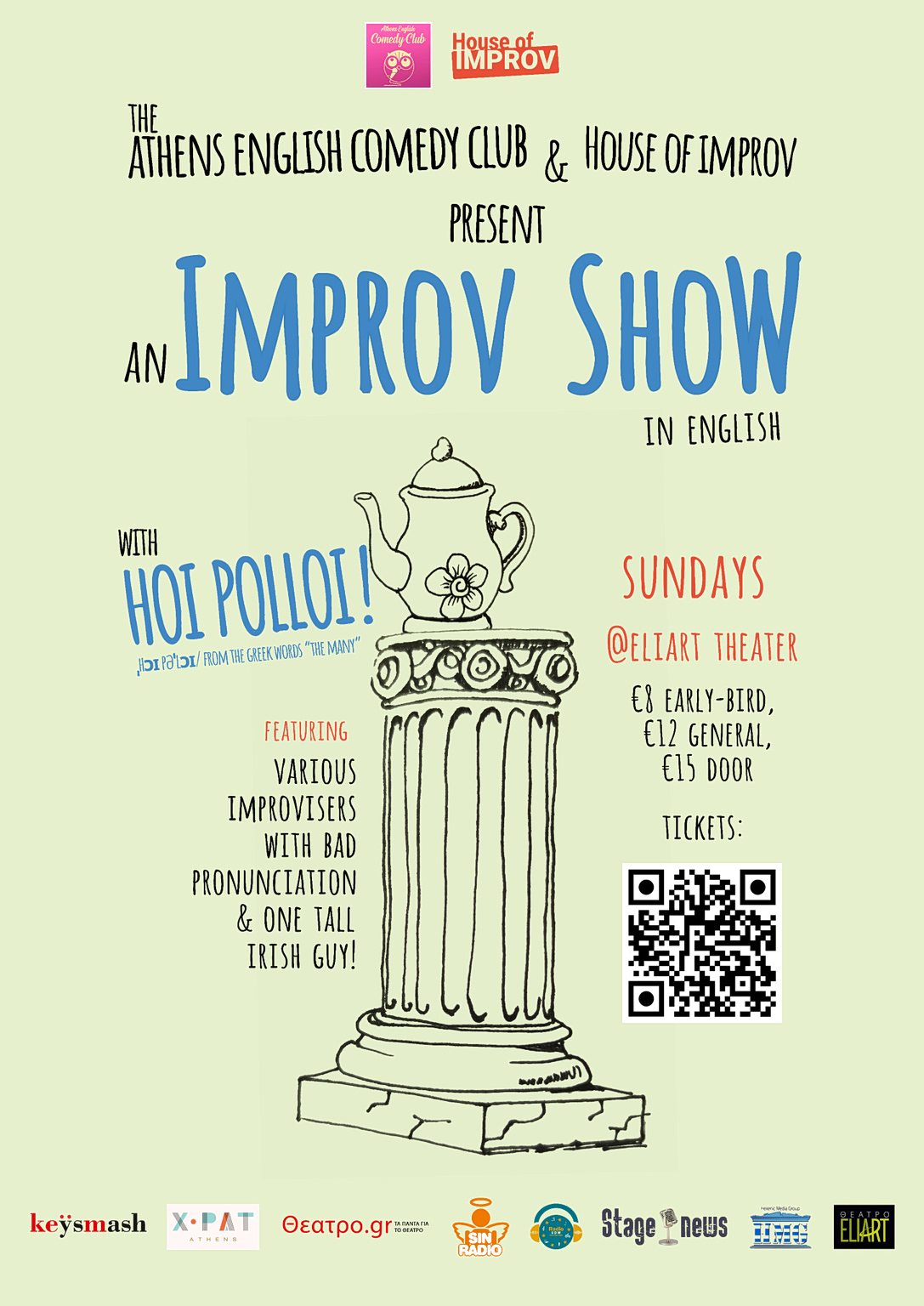 A Night Of Improv Comedy With The Hoi Polloi - tovima.com